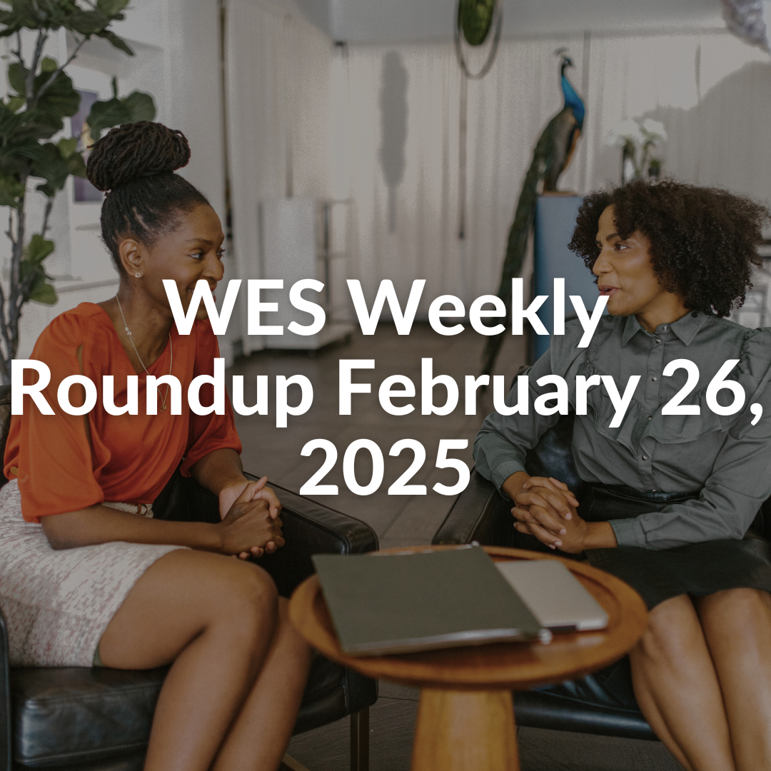 WES Weekly Roundup February 26, 2025 ... Knowledge Mobilization for Settlement