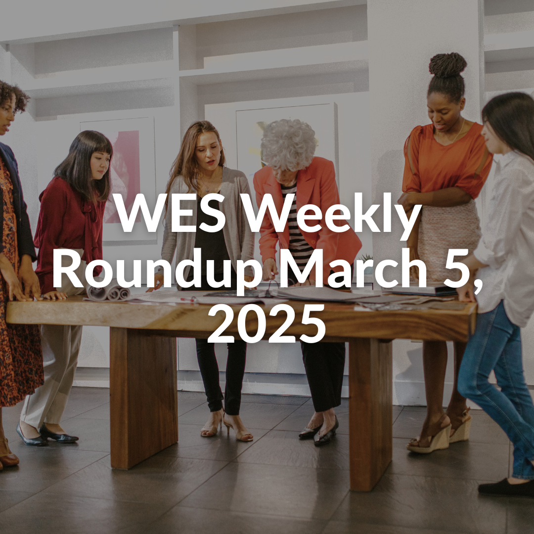 WES Weekly Roundup March 5, 2025 ... Knowledge Mobilization for Settlement